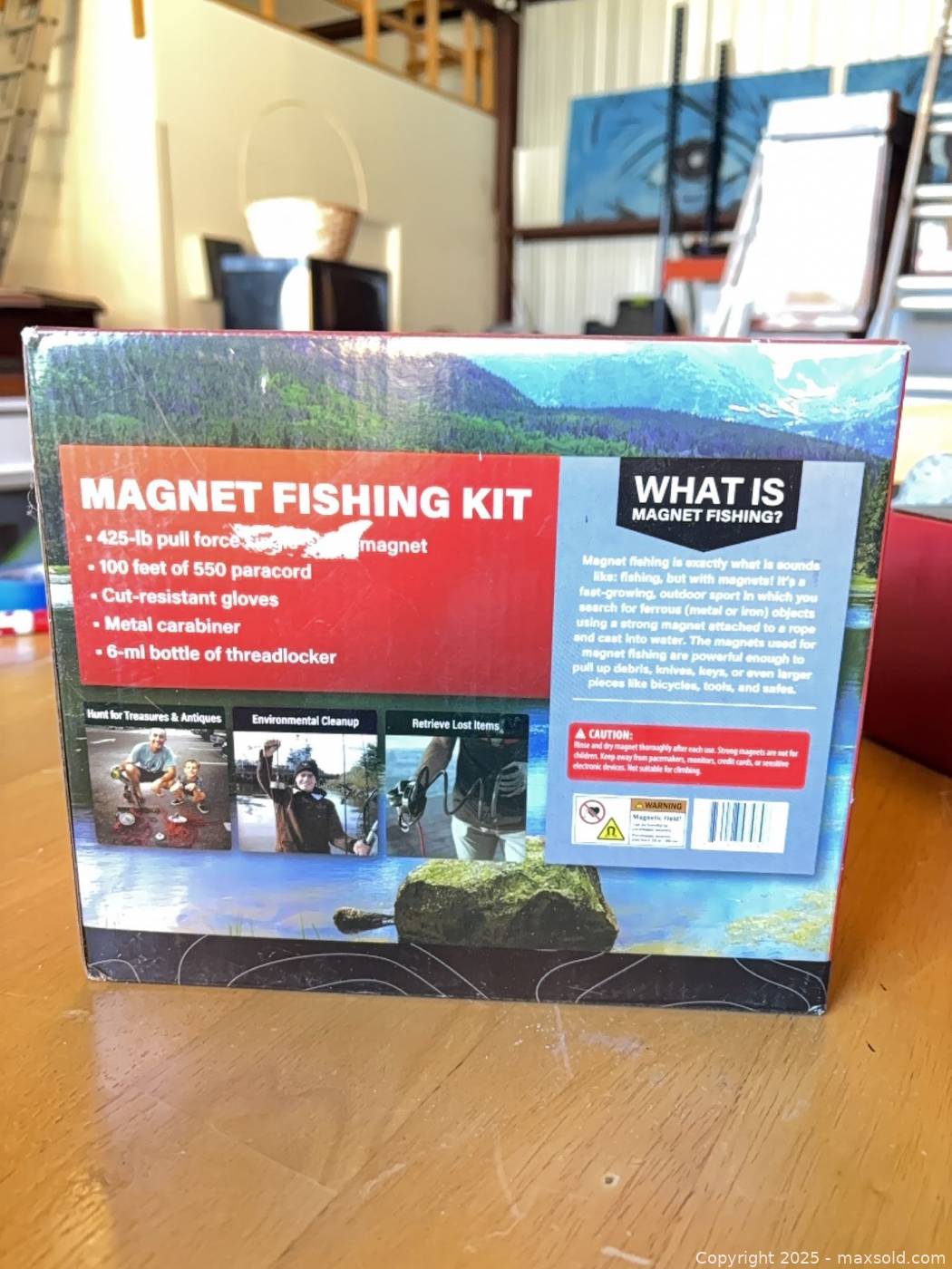 Brute Magnetics 425 lb Magnet Fishing Kit | Maxsold