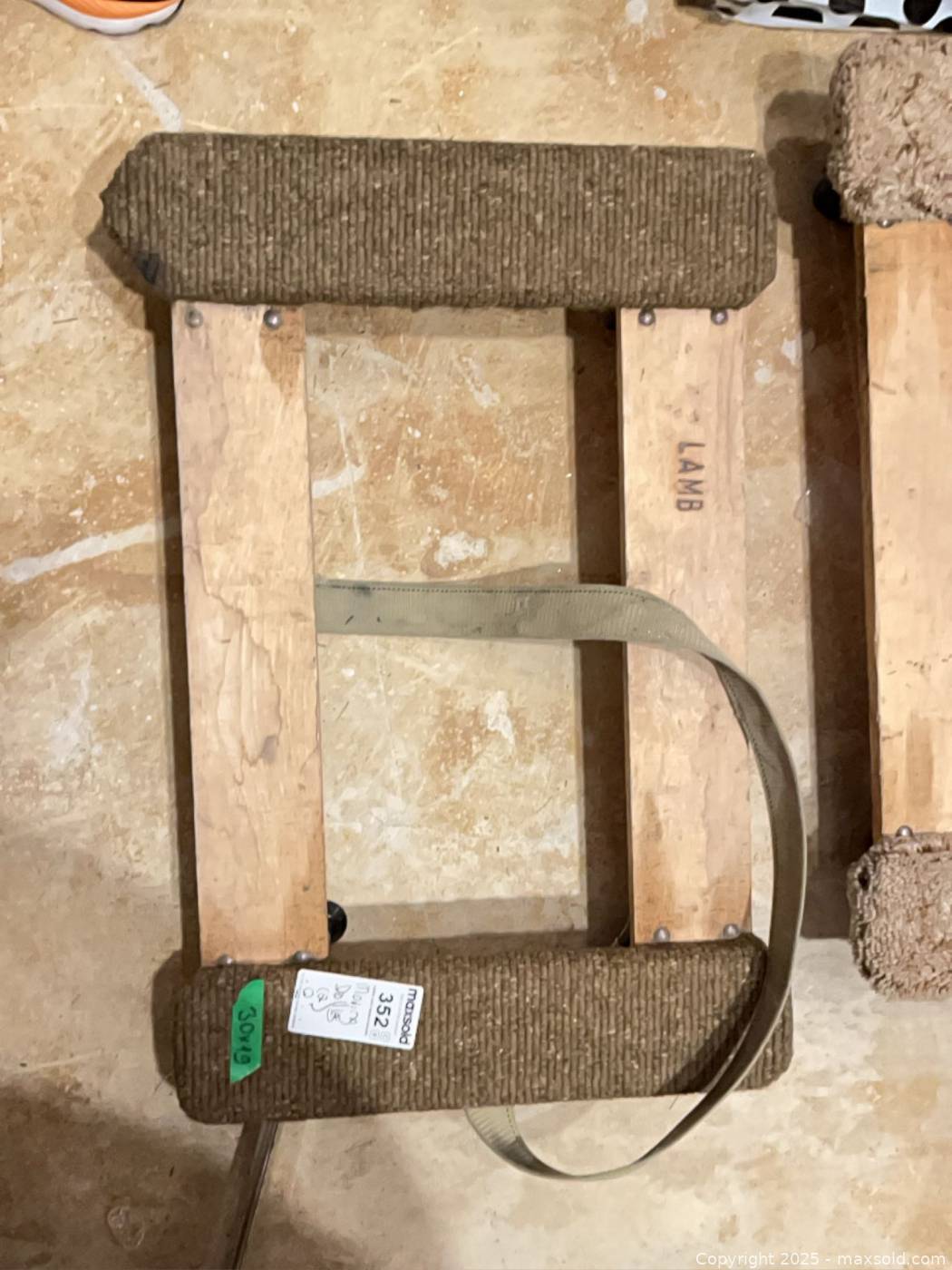 Pair of Wooden Moving Dollies | Maxsold