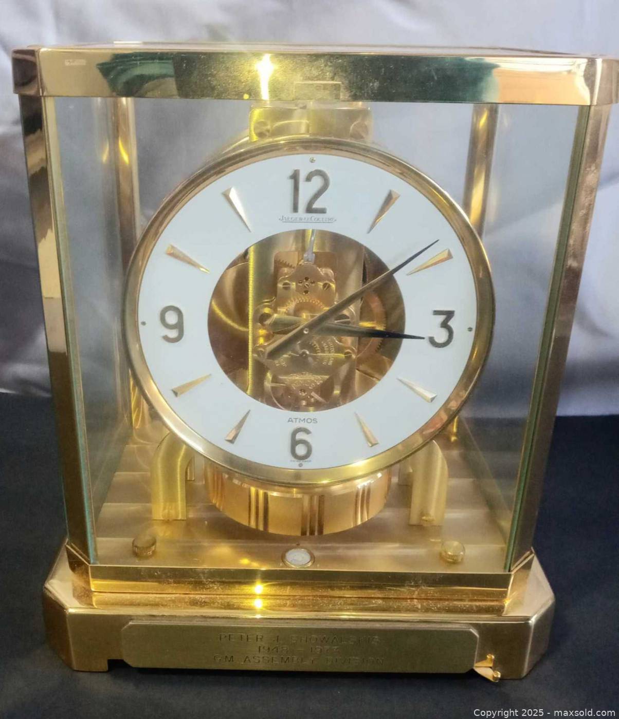 Jaeger LeCoultre Atmos Clock 528-8 | Maxsold