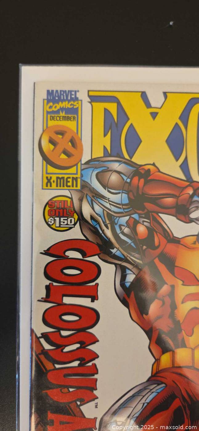 Excalibur #92 Marvel Comics newsstand Colossus cover | Maxsold