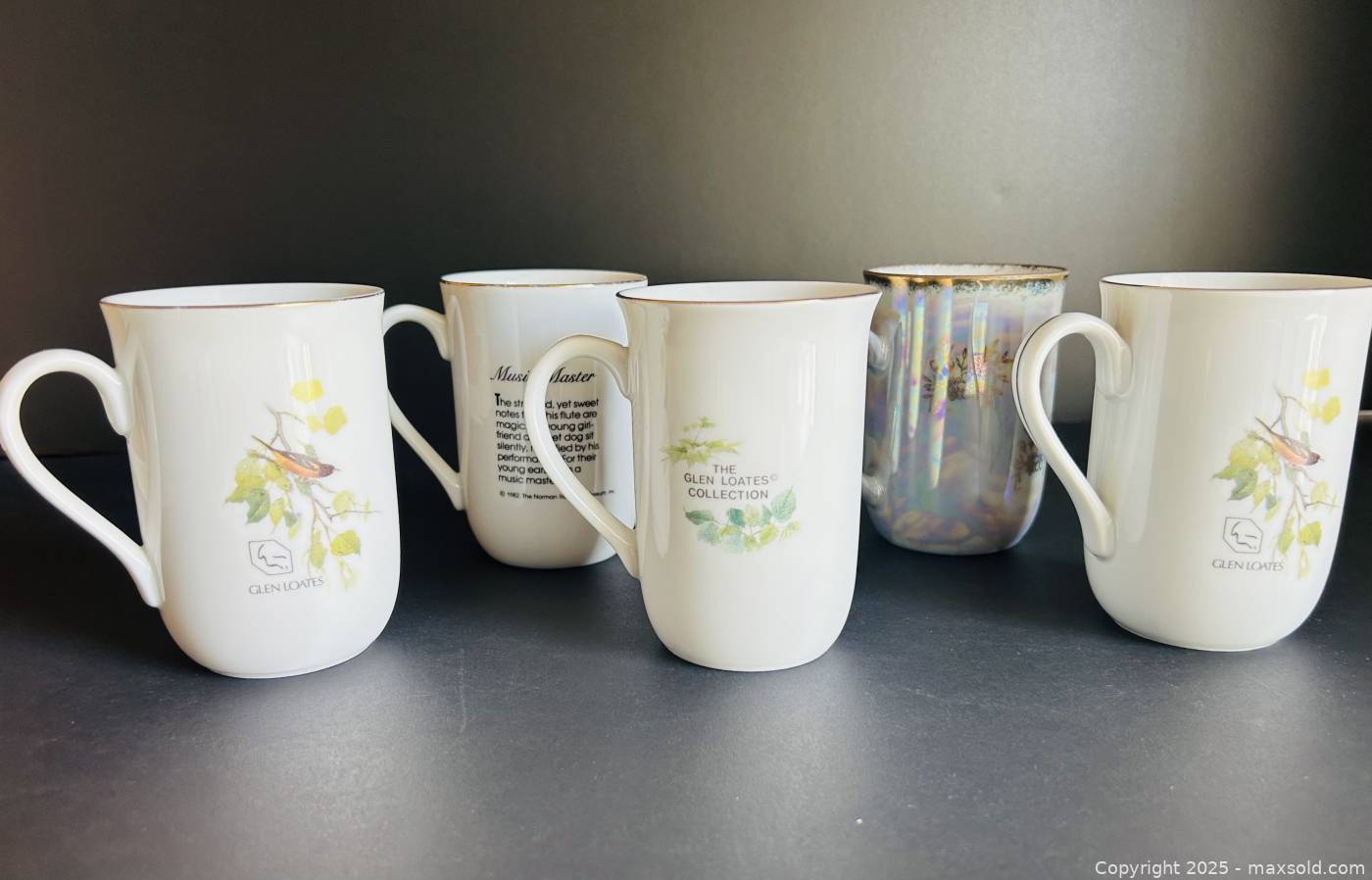 5 coffee mugs & 2 boxed art coaster sets | Maxsold