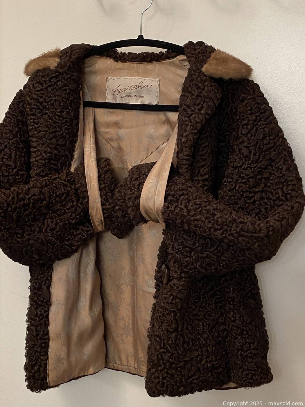 Fur Salon Persian Lamb Short Fur Coat | Maxsold