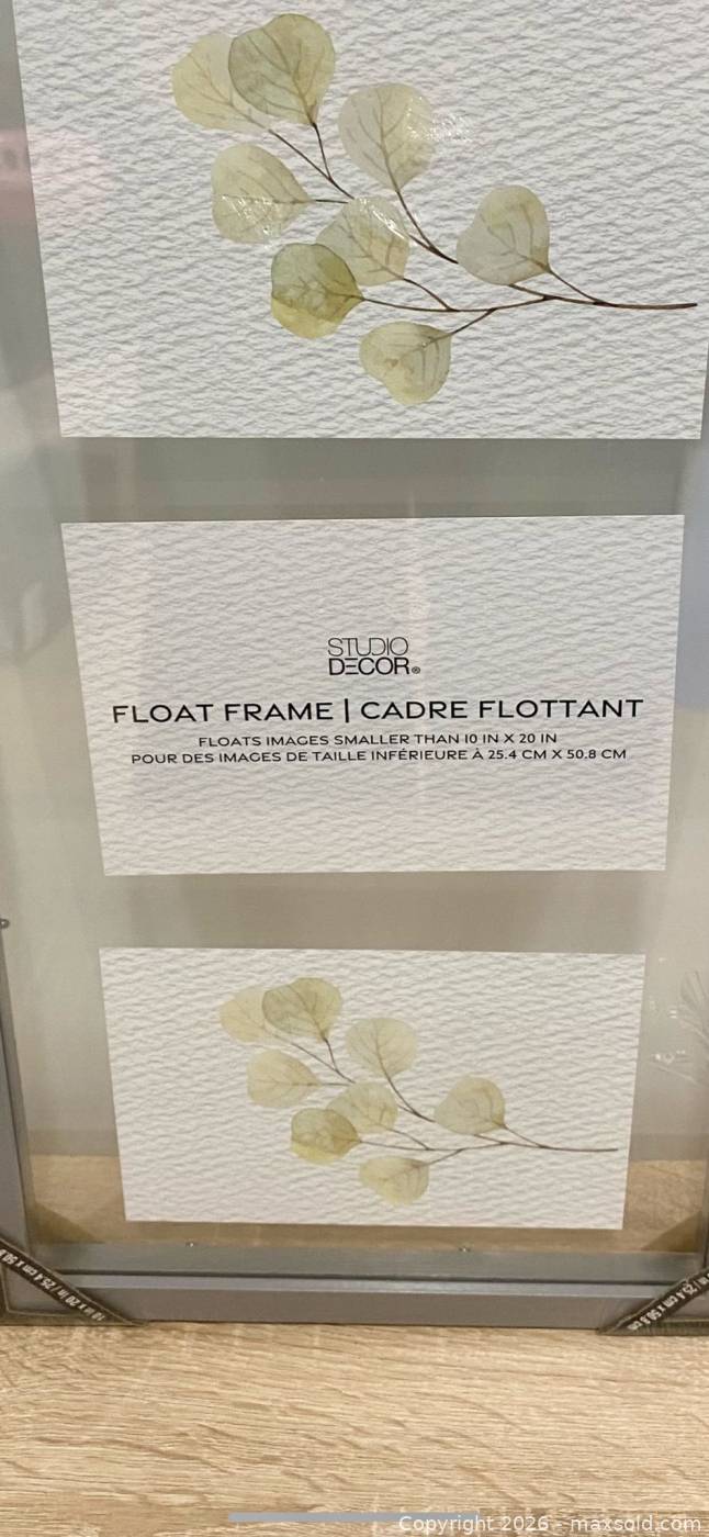 Studio Decor 10x20 Float Frame | Maxsold