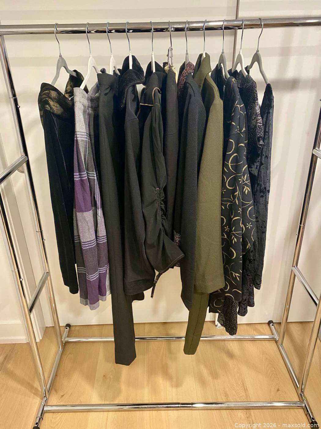 11-piece 1990s dark moody clothing lot | Maxsold