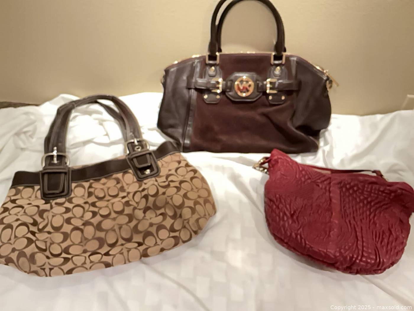 Coach, Michael Kors and Paolo Masi handbags | Maxsold