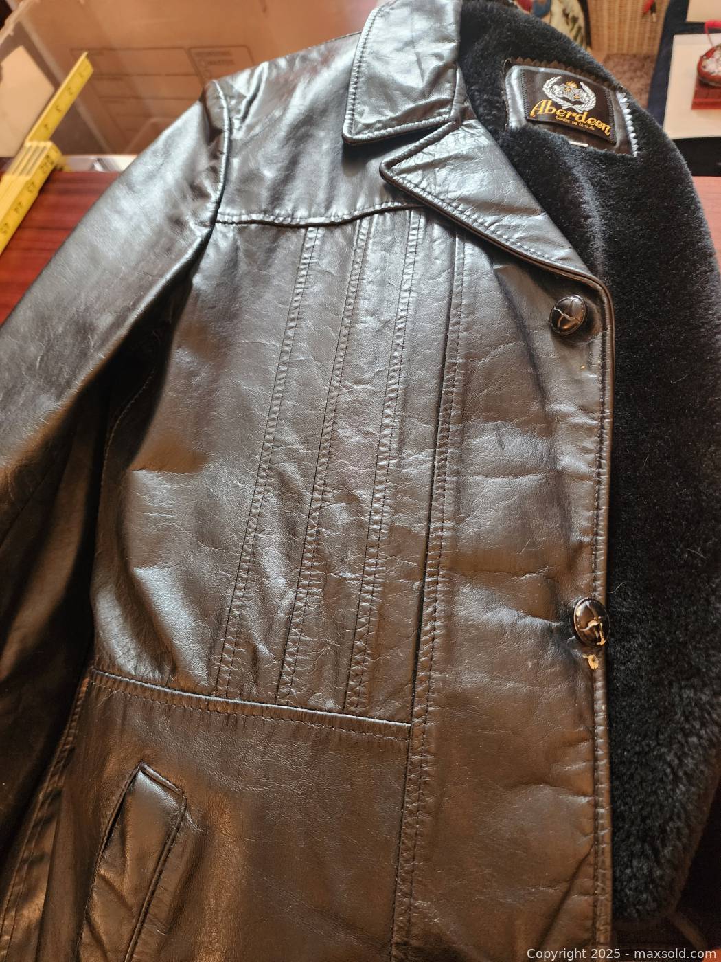 Men's XL Aberdeen leather coat | Maxsold