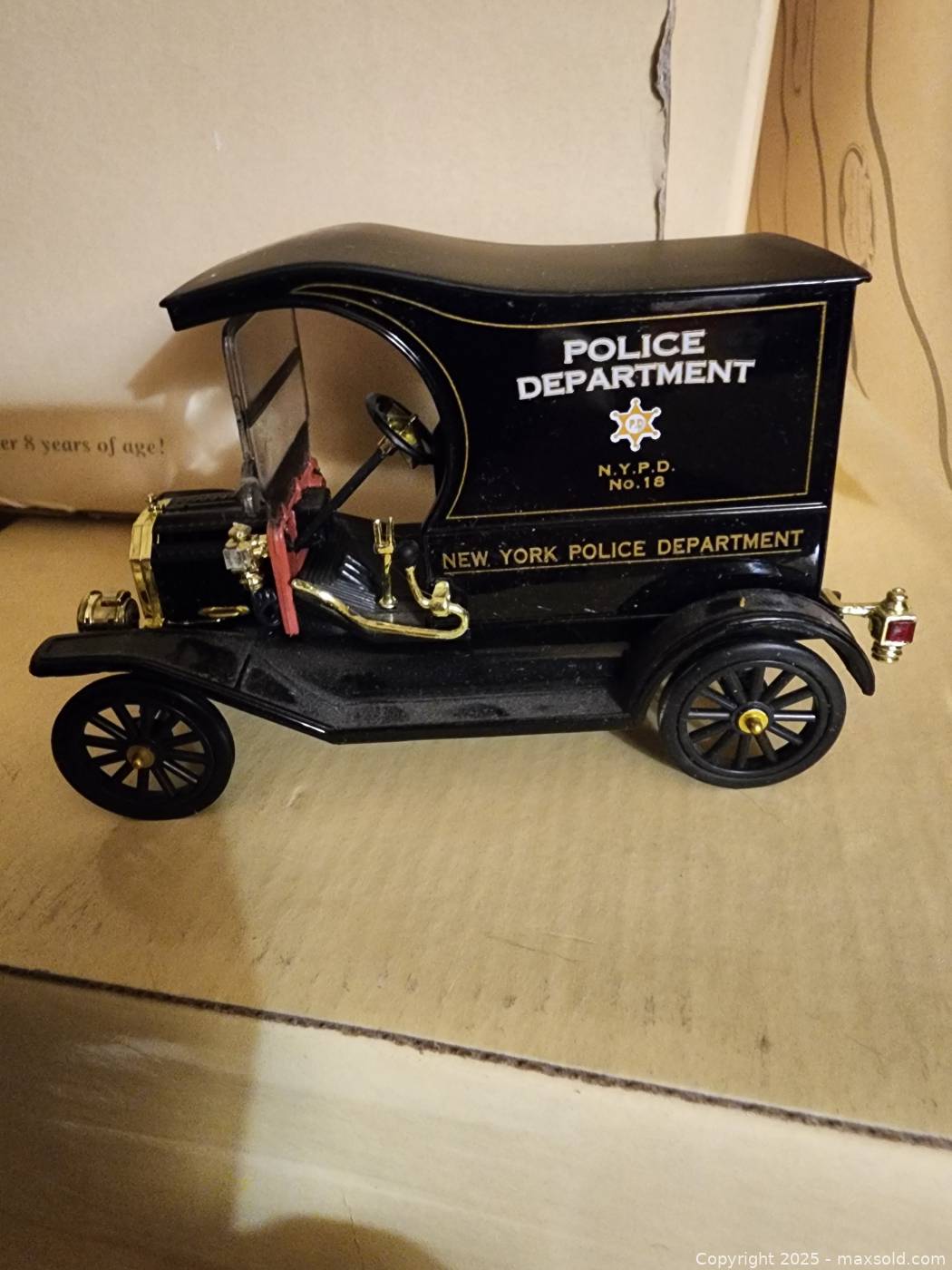 NYPD Model T die-cast police car | Maxsold