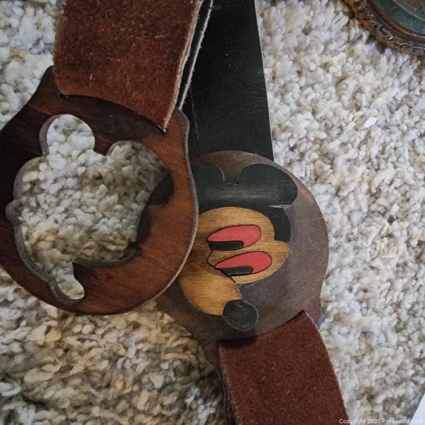 Vintage Mickey Mouse Kids Belt | Maxsold