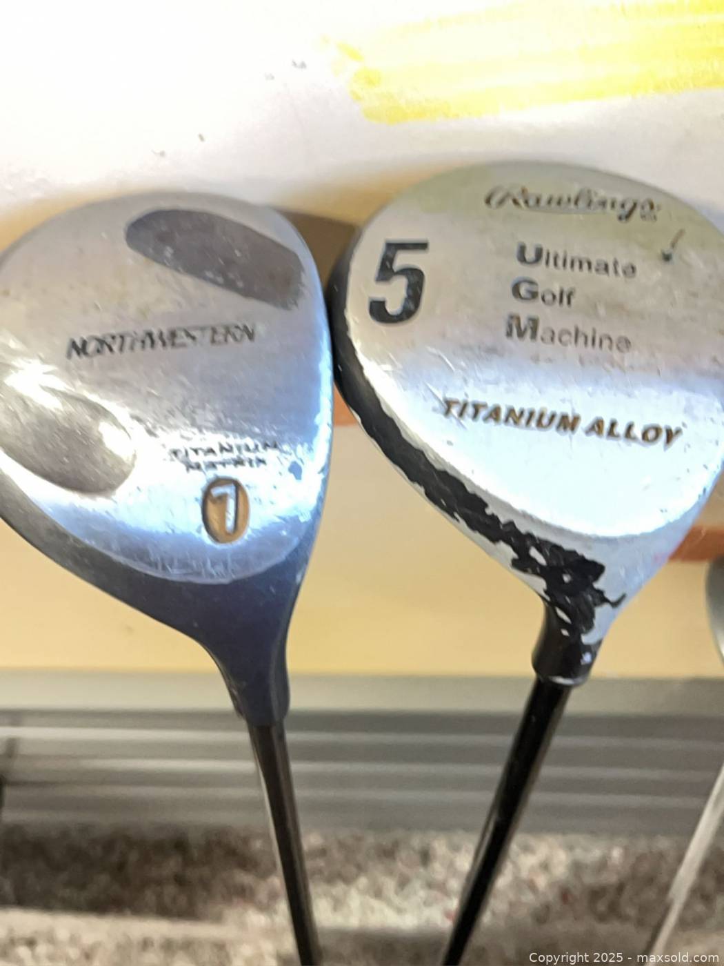 Set of 6 Titanium-Head Golf Clubs | Maxsold