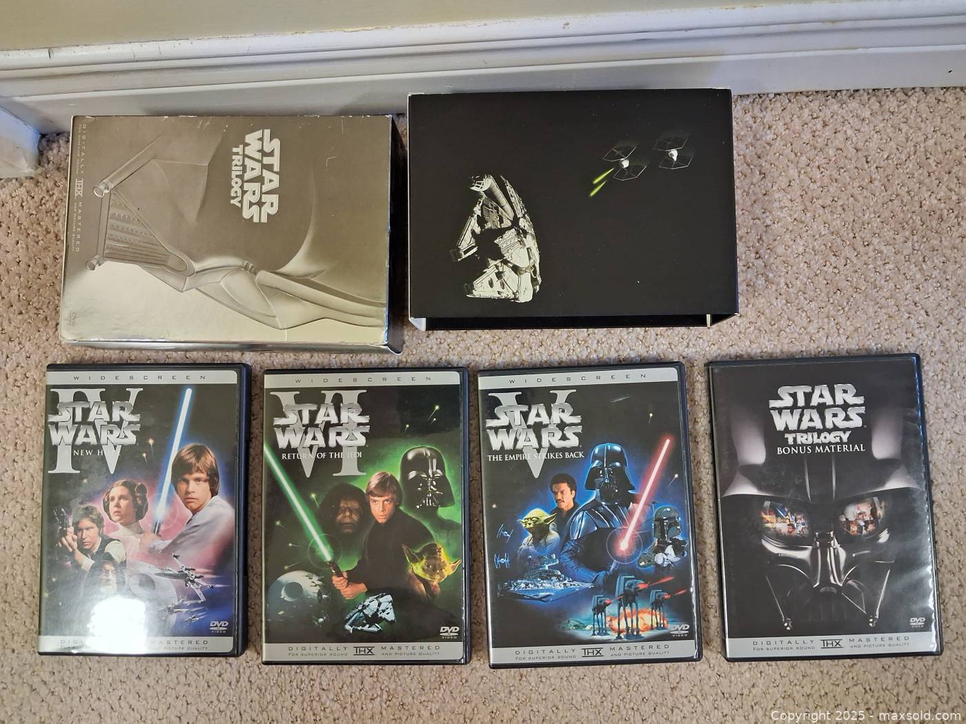 Star Wars Trilogy 4-DVD widescreen box set | Maxsold