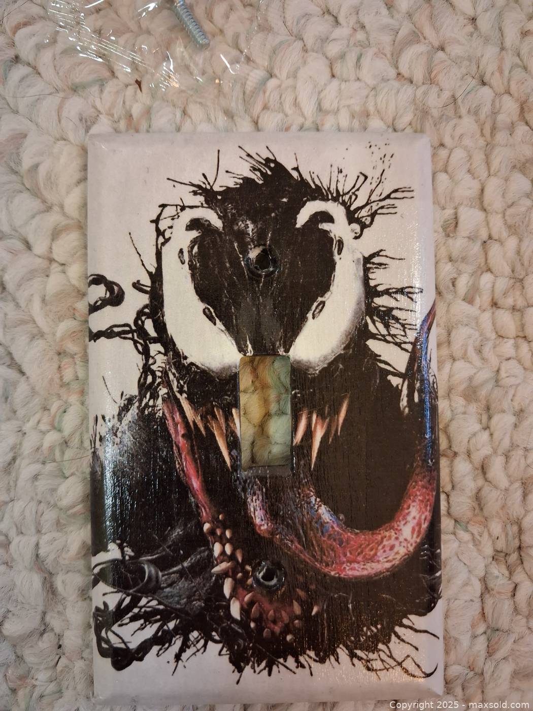 Marvel Venom single-gang light switch plates 2-pack | Maxsold