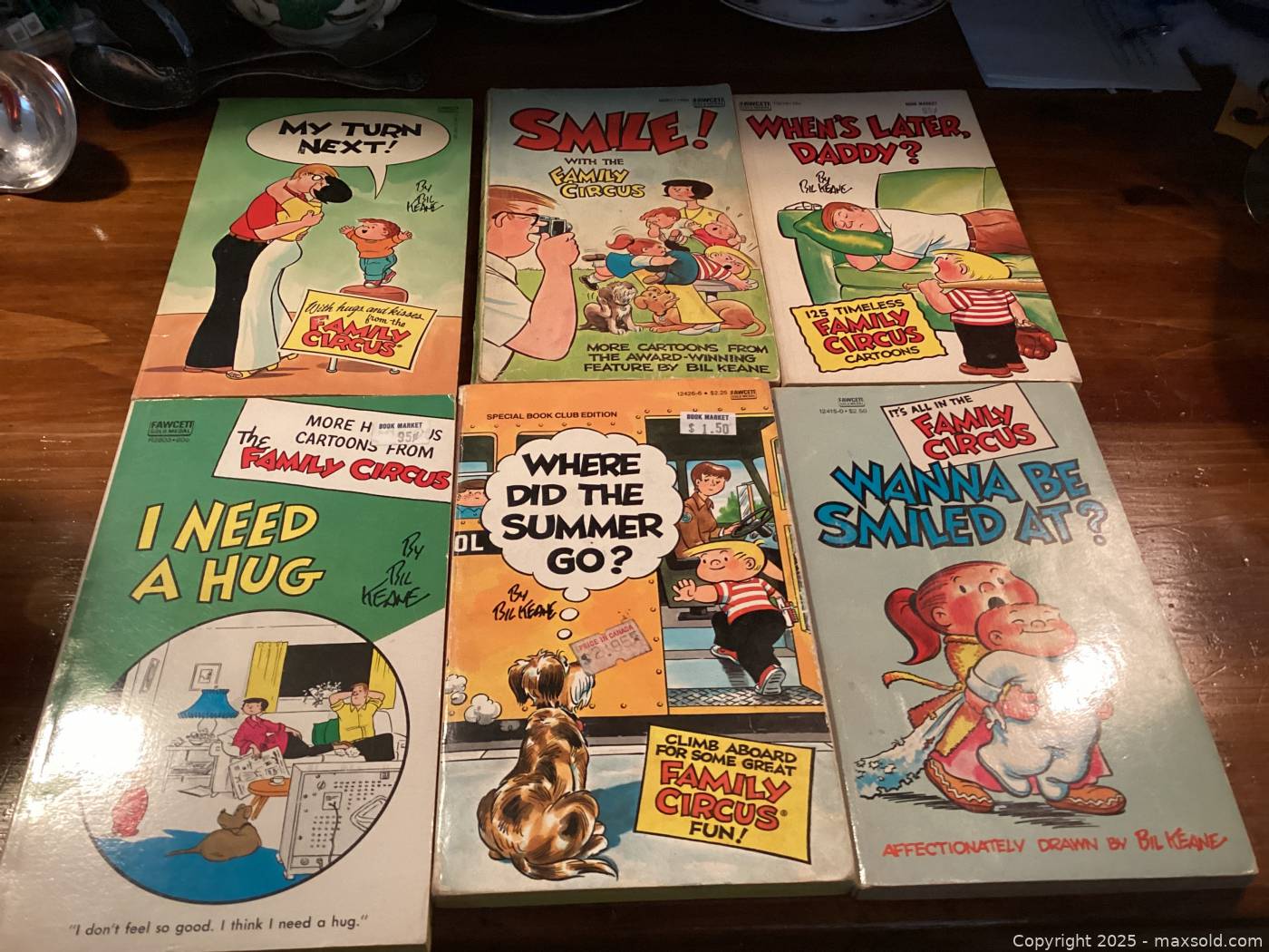 Six Bil Keane “The Family Circus” cartoon books | Maxsold