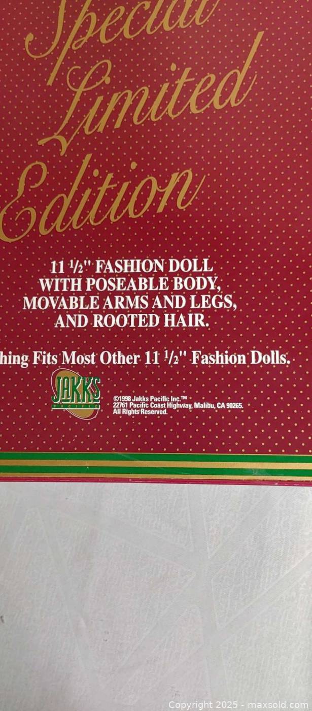 Holiday Joy Candy Cane Lane 11.5" Doll | Maxsold