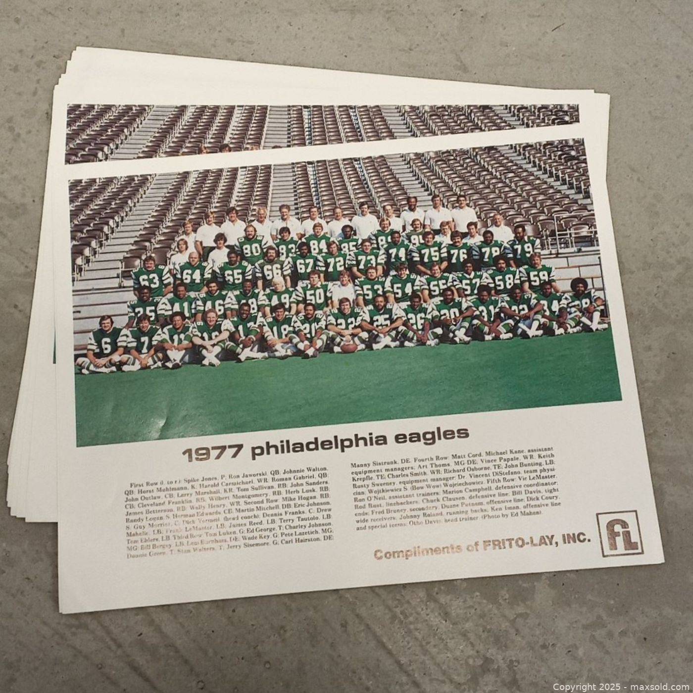 1970s Philadelphia Eagles memorabilia | Maxsold