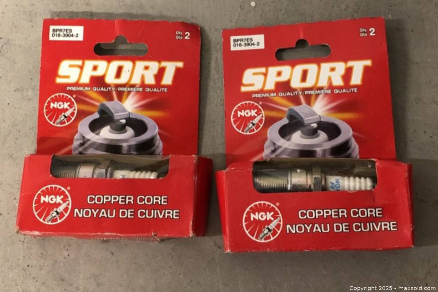 NGK Sport Copper Core Spark Plugs, 2 | Maxsold