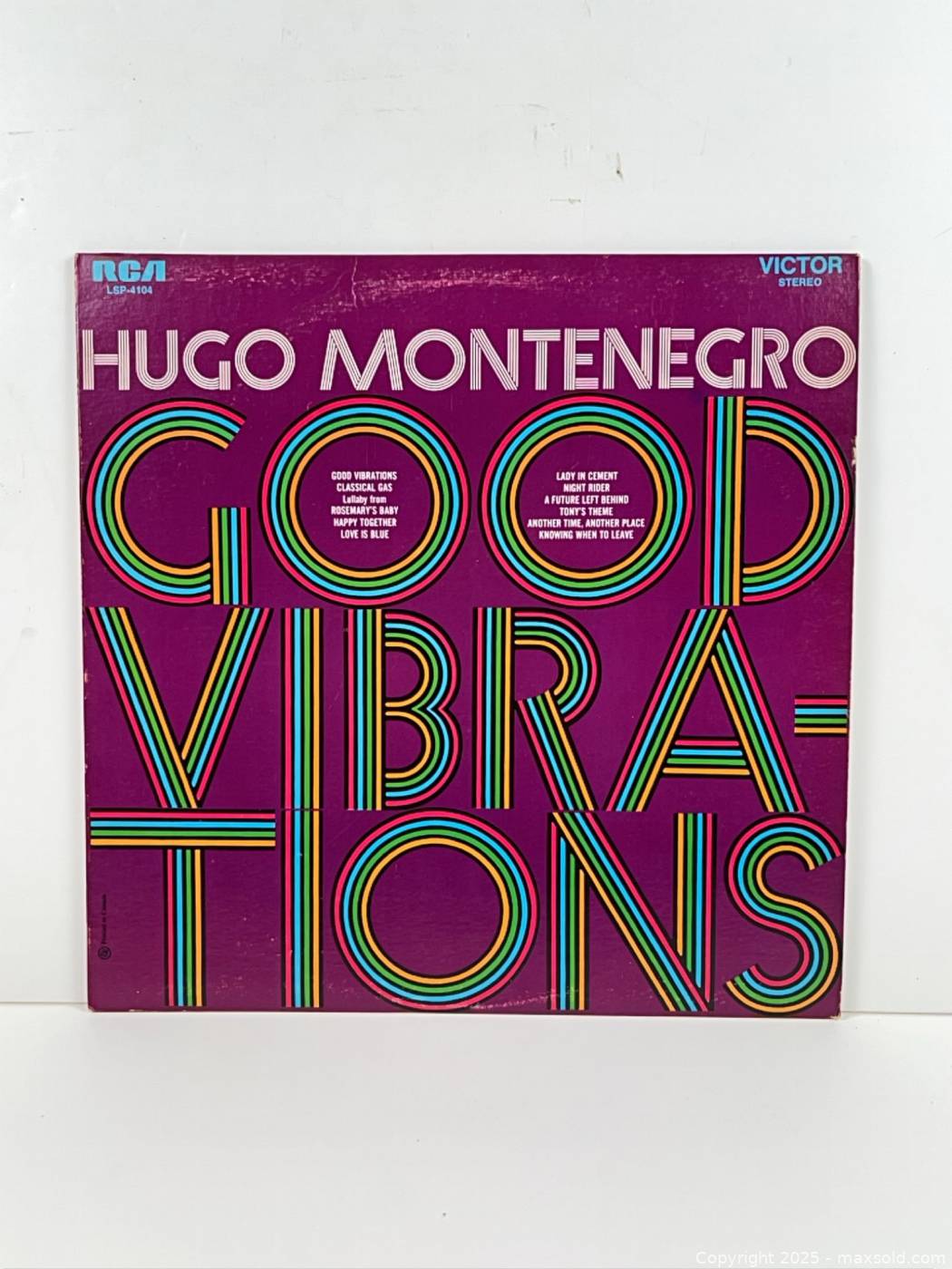 Hugo Montenegro Good Vibrations LP | Maxsold