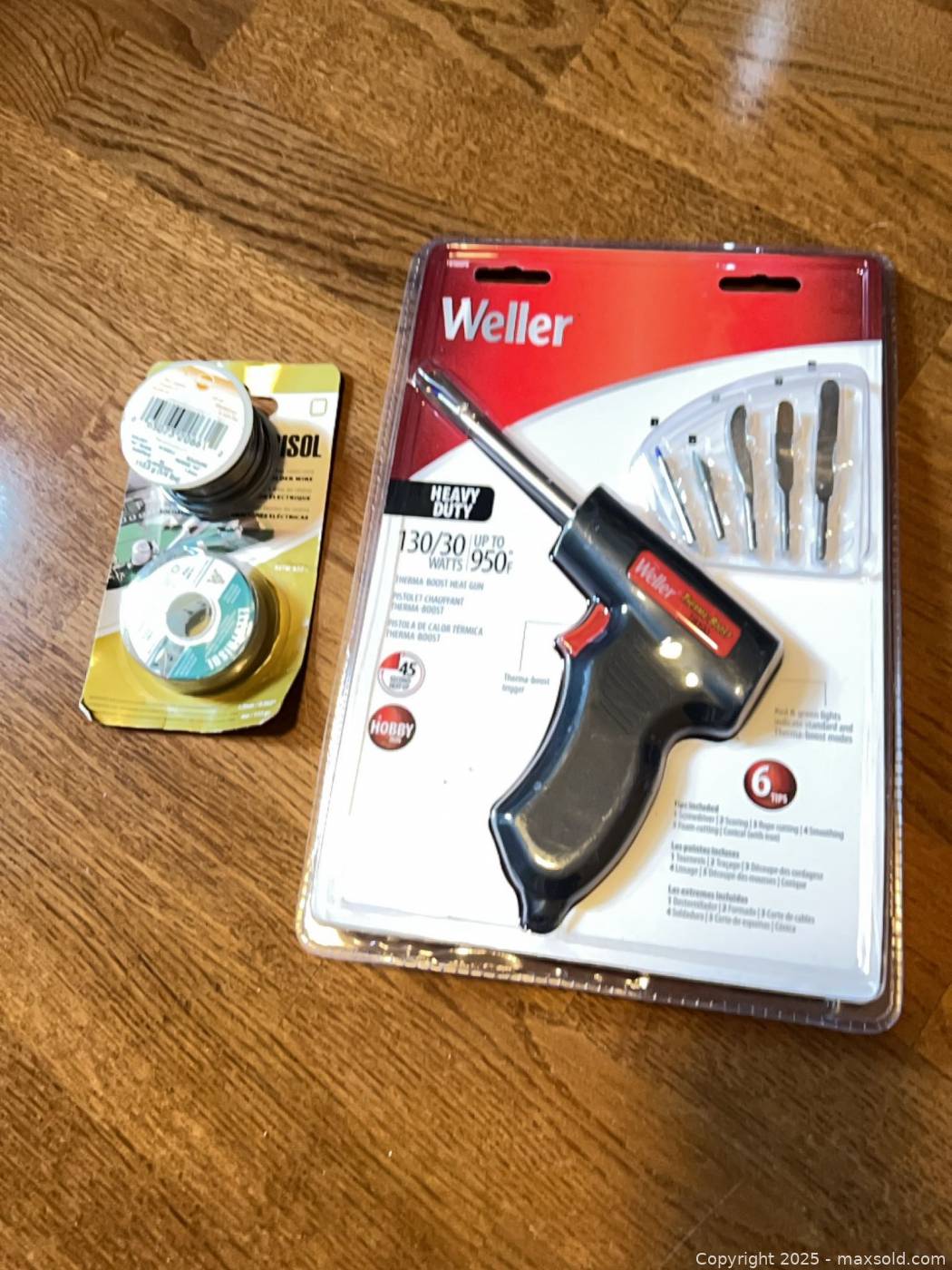 Weller TB100 Soldering Tool Kit With Tips And Solder | Maxsold
