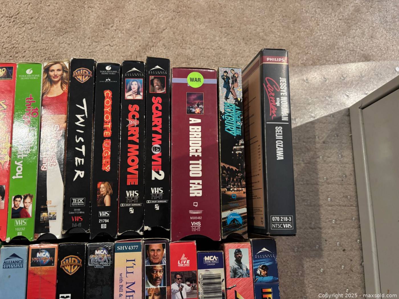 Approx. 38 VHS Movie & Concert Tapes | Maxsold