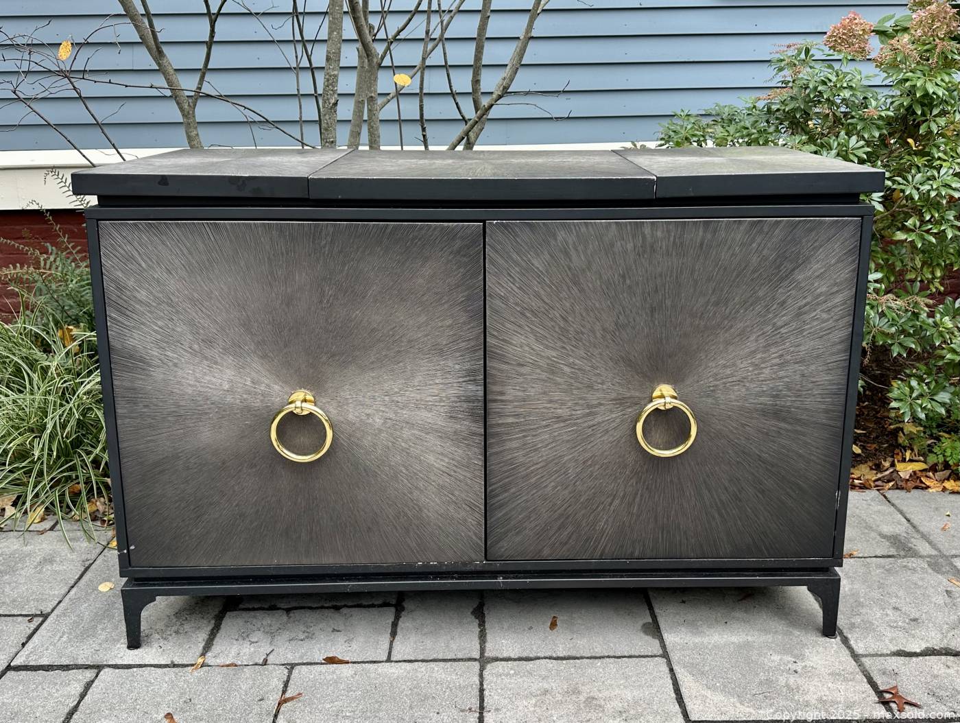 Frontgate Luca buffet table | Maxsold