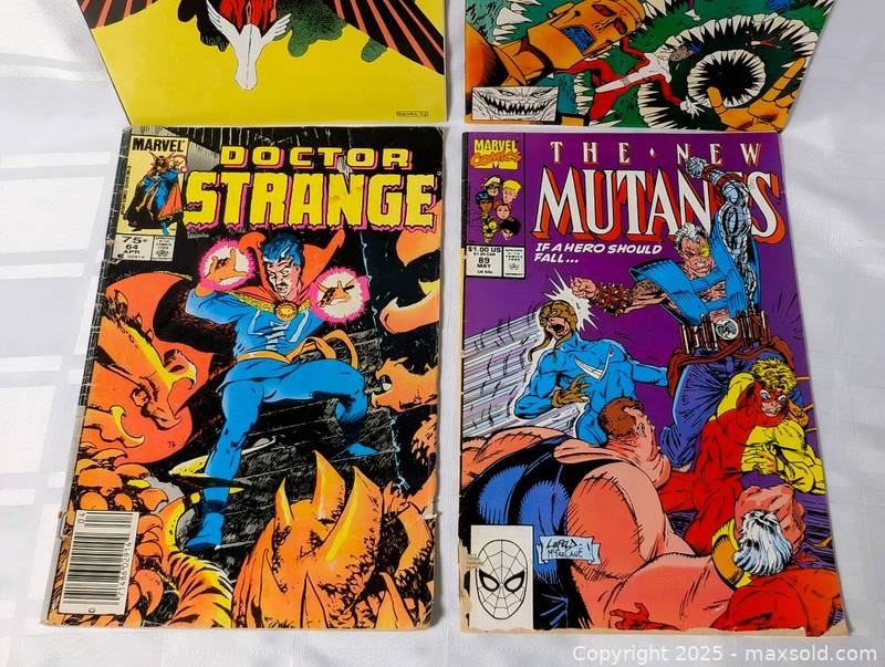 4 vintage comic books | Maxsold