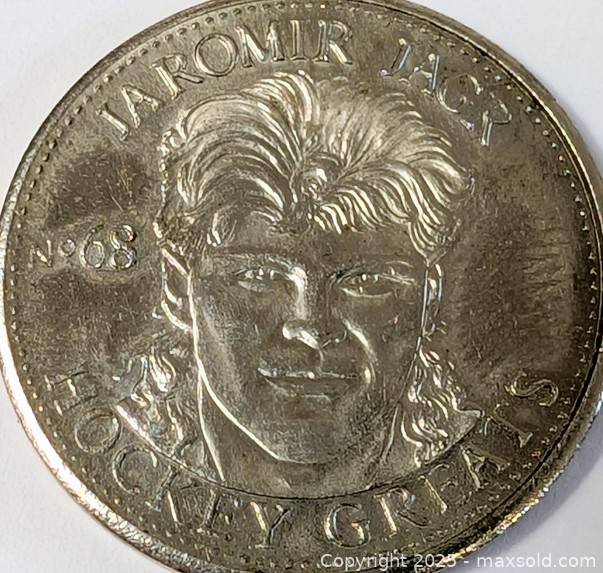 Jaromir Jagr Limited Edition Hockey Coin | Maxsold