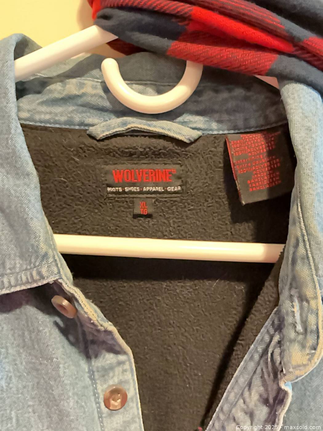 Wolverine denim fleece-lined jacket, Territory Ahead Southwestern ...