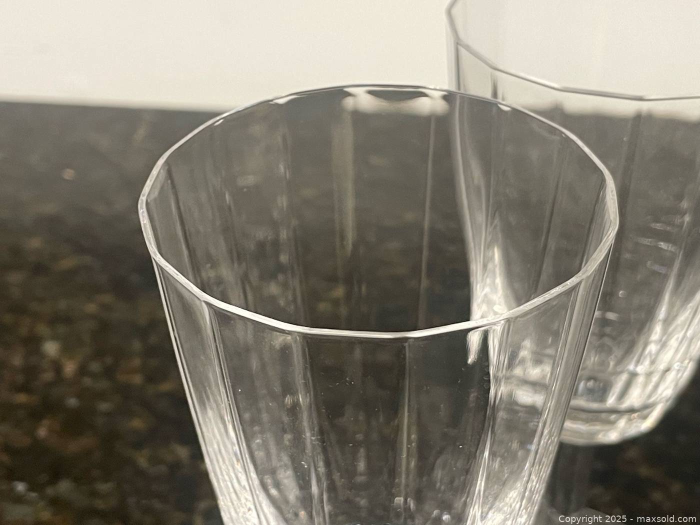 Dansk Ursula crystal wine glasses, set of 11 | Maxsold