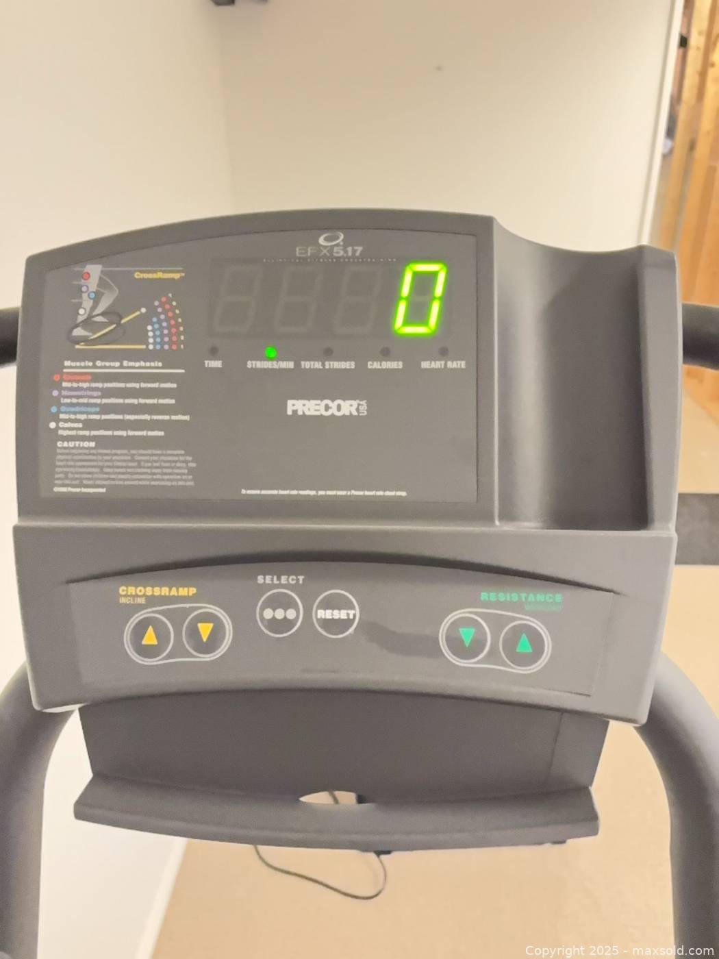 Precor EFX 5.17 Elliptical Trainer | Maxsold