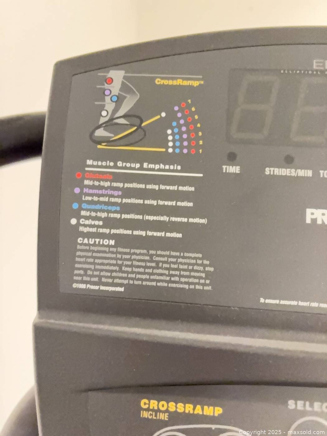 Precor EFX 5.17 Elliptical Trainer | Maxsold