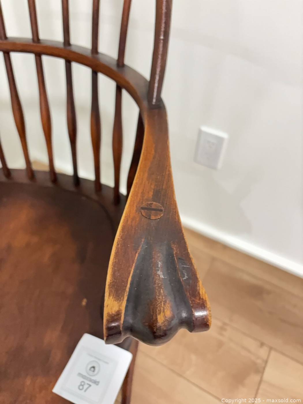 Windsor Comb-Back Chair & Oak Rocker | Maxsold