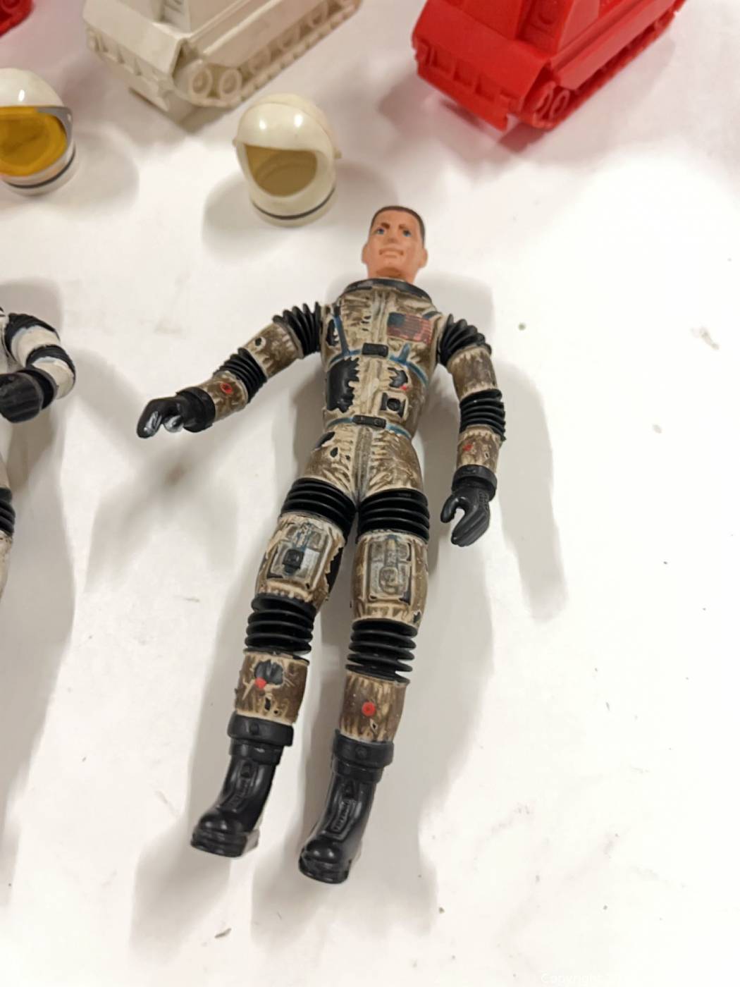 Major Matt Mason action figures, vehicles and helmets | Maxsold
