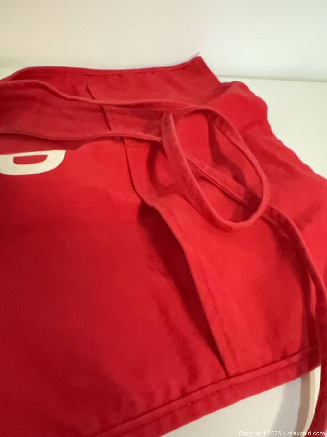 Vintage Coca-Cola red bib apron | Maxsold
