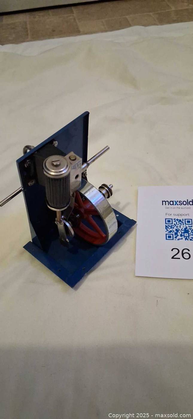 Model Stationary Steam Flywheel Engine | Maxsold