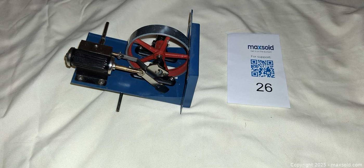 Model Stationary Steam Flywheel Engine | Maxsold