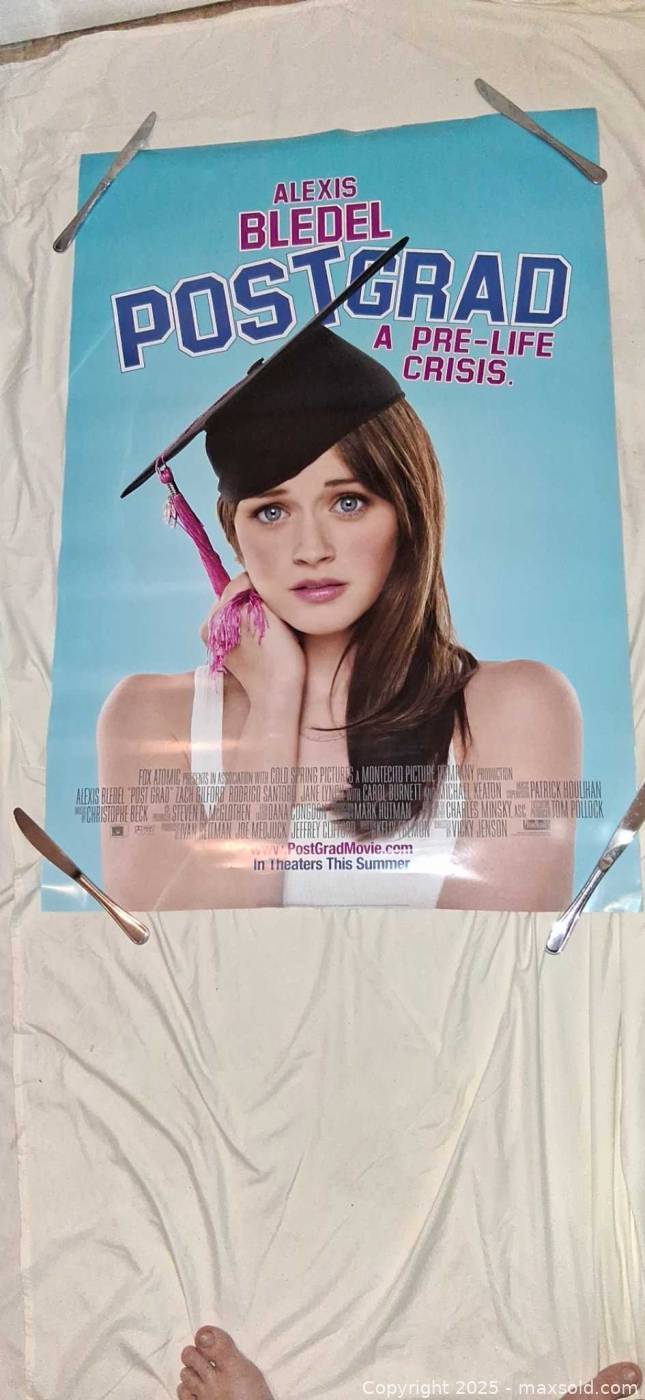 Post Grad one-sheet movie poster 27 x 40 in | Maxsold