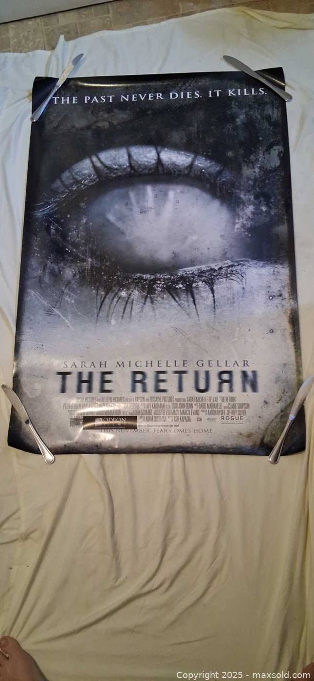 The Return One-Sheet Movie Poster | Maxsold