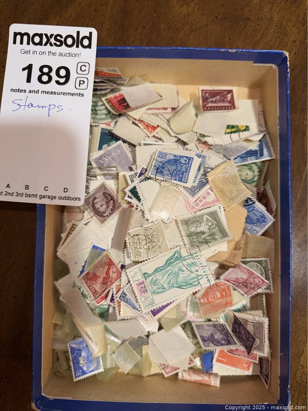 Assorted international postage stamps | Maxsold