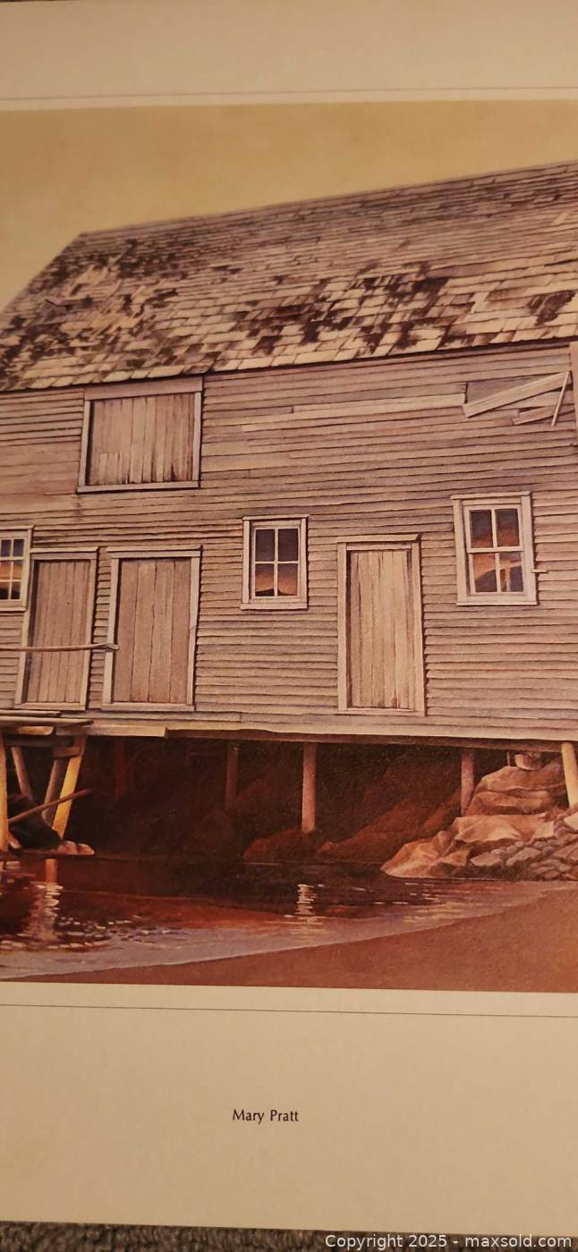 Ten 12x17 architectural art prints | Maxsold