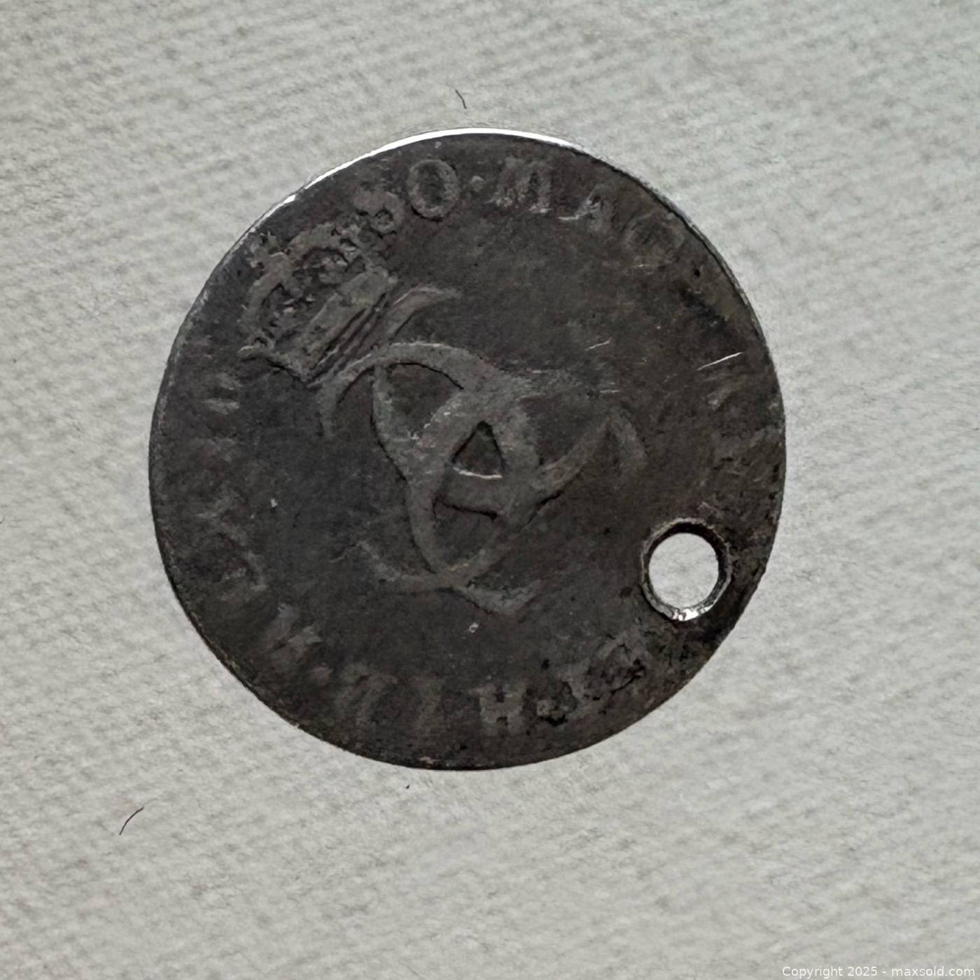 Charles II 1679 sterling silver Maundy coin | Maxsold