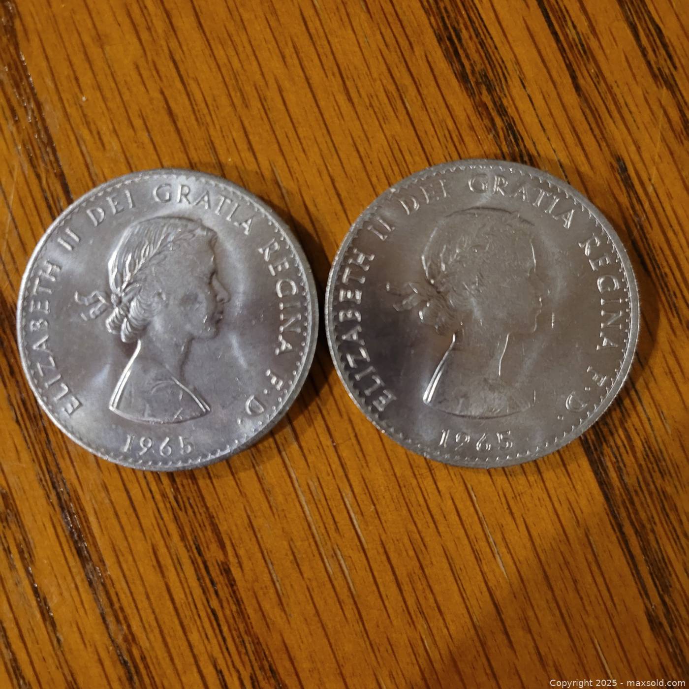 1965 British Churchill Crown Coins (2) | Maxsold