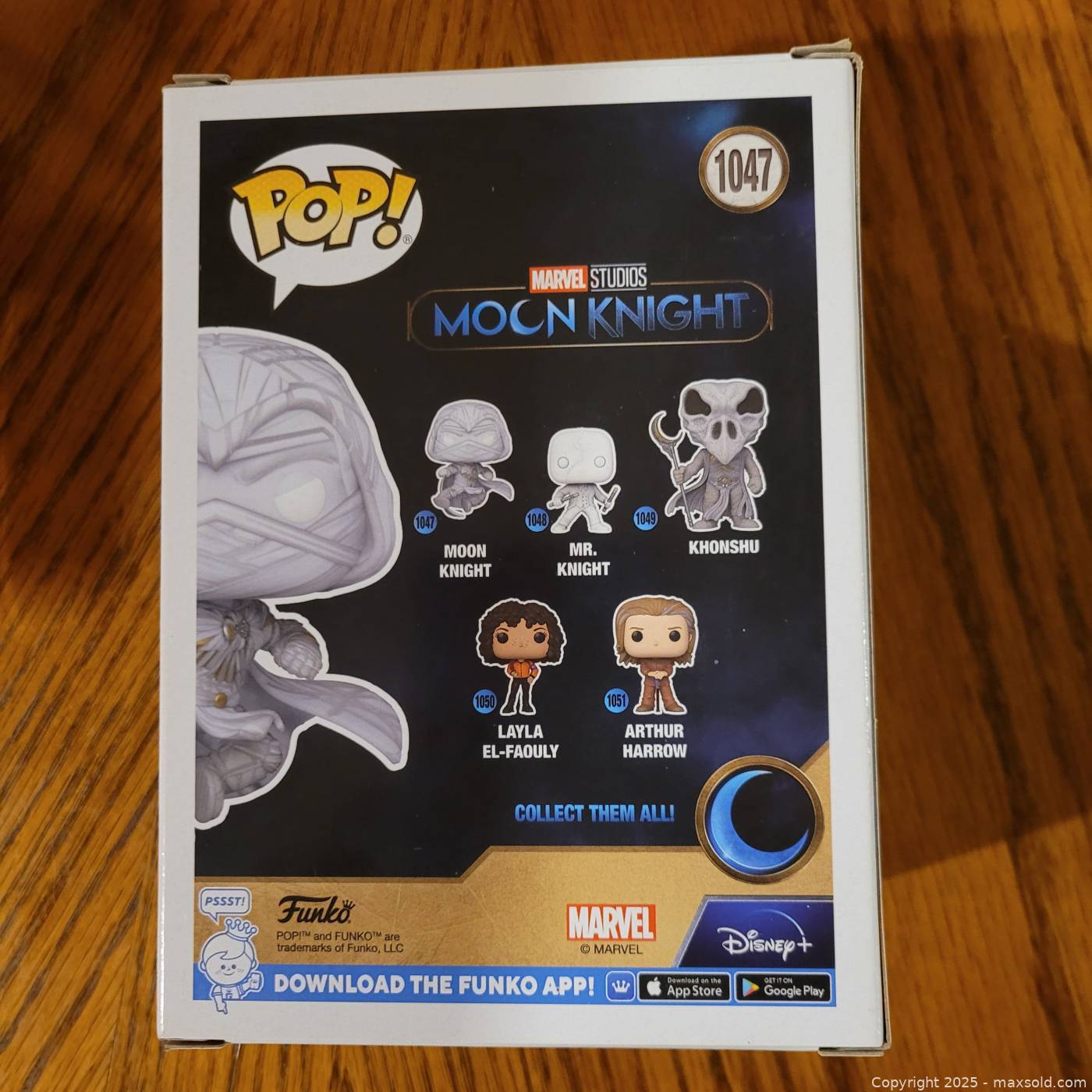 Funko Pop Moon Knight #1047 Bobble-Head | Maxsold