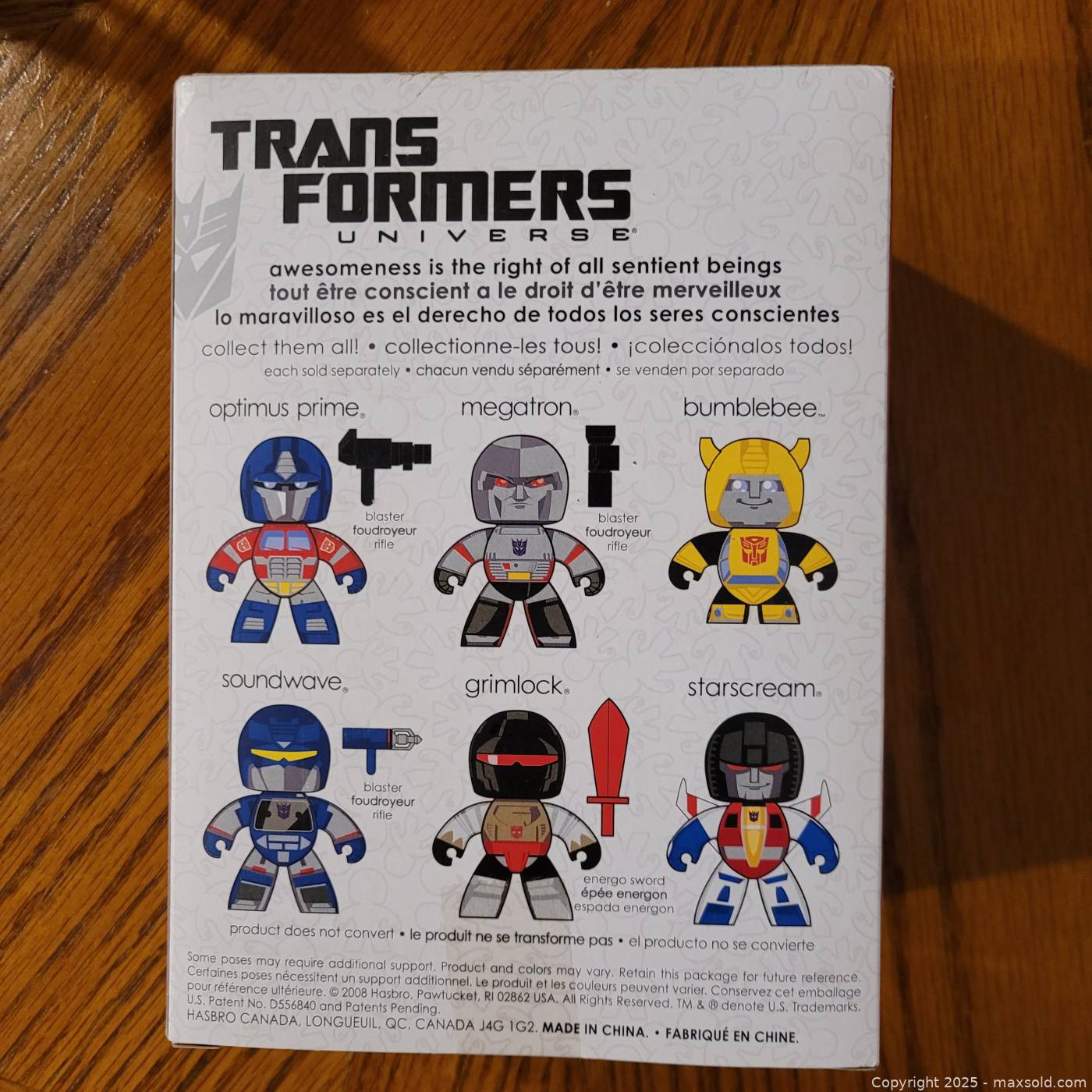 Mighty Muggs Transformers Universe Megatron figure | Maxsold