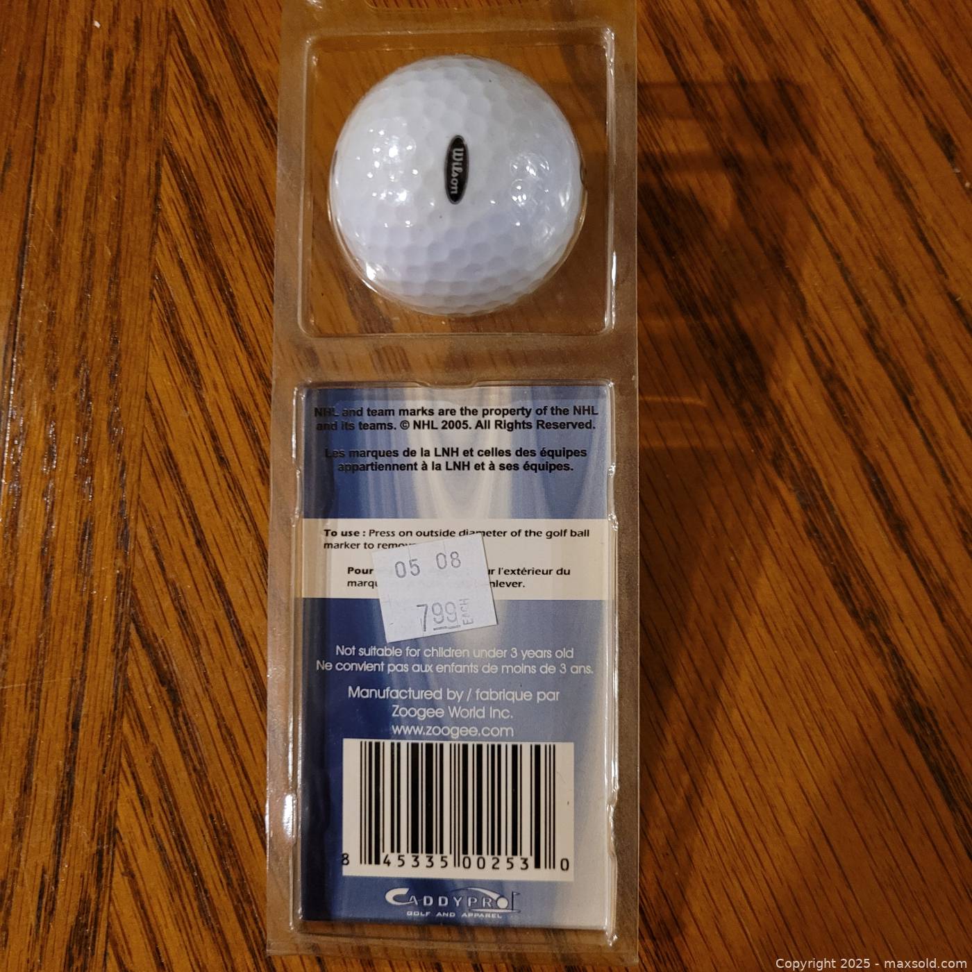 Toronto Maple Leafs Golf Ball & Divot Tool | Maxsold