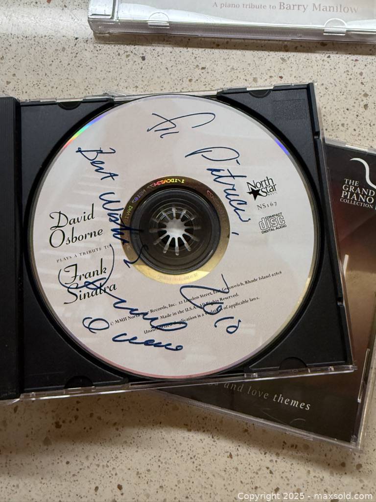 David Osborne Signed CD Collection | Maxsold