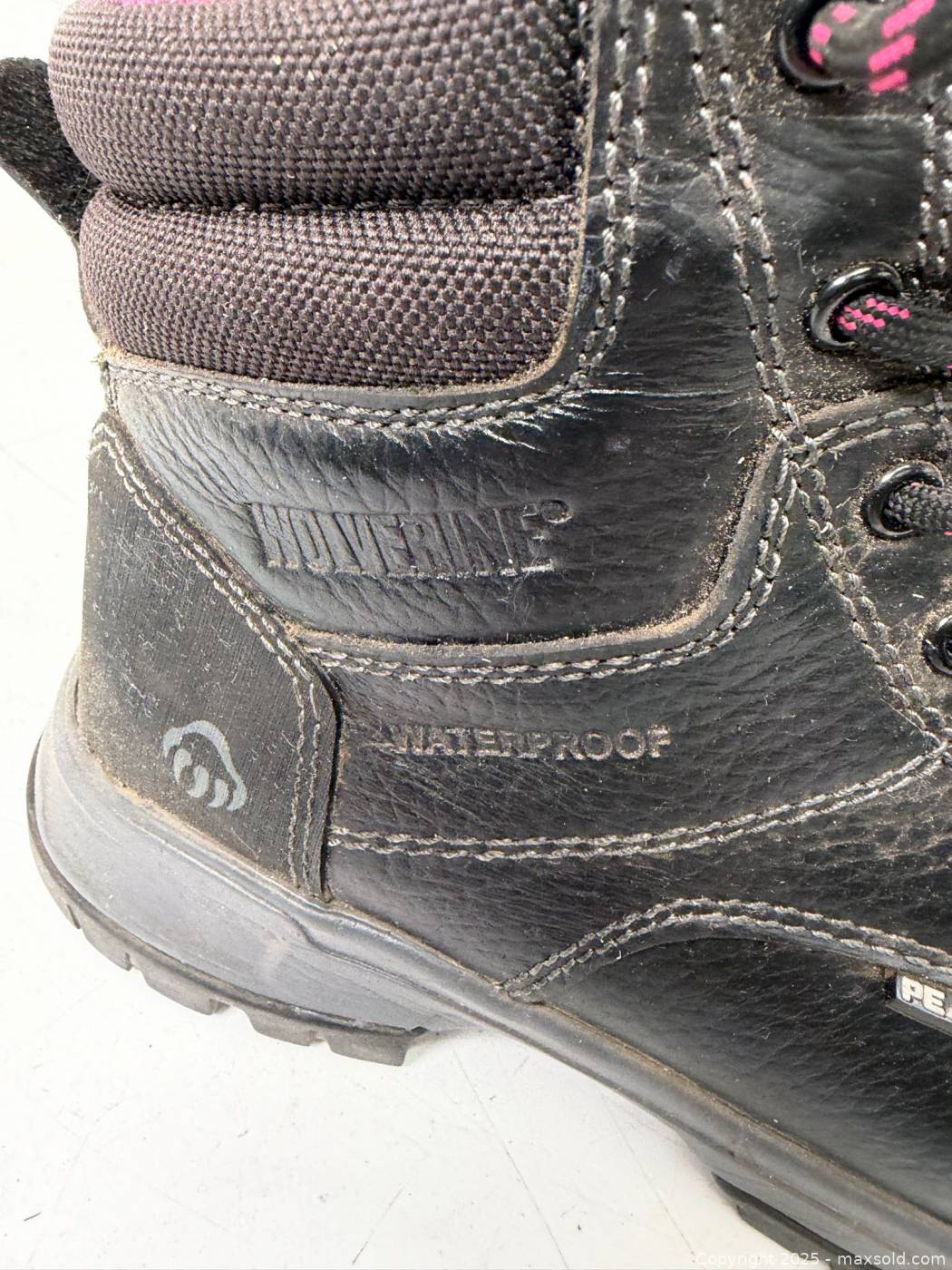 Wolverine waterproof steel-toe boots size 7 | Maxsold