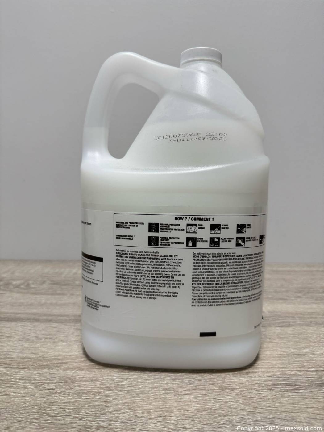 Avmor Hot Stuff Gel Oven and Grill Cleaner 3.78 L | Maxsold