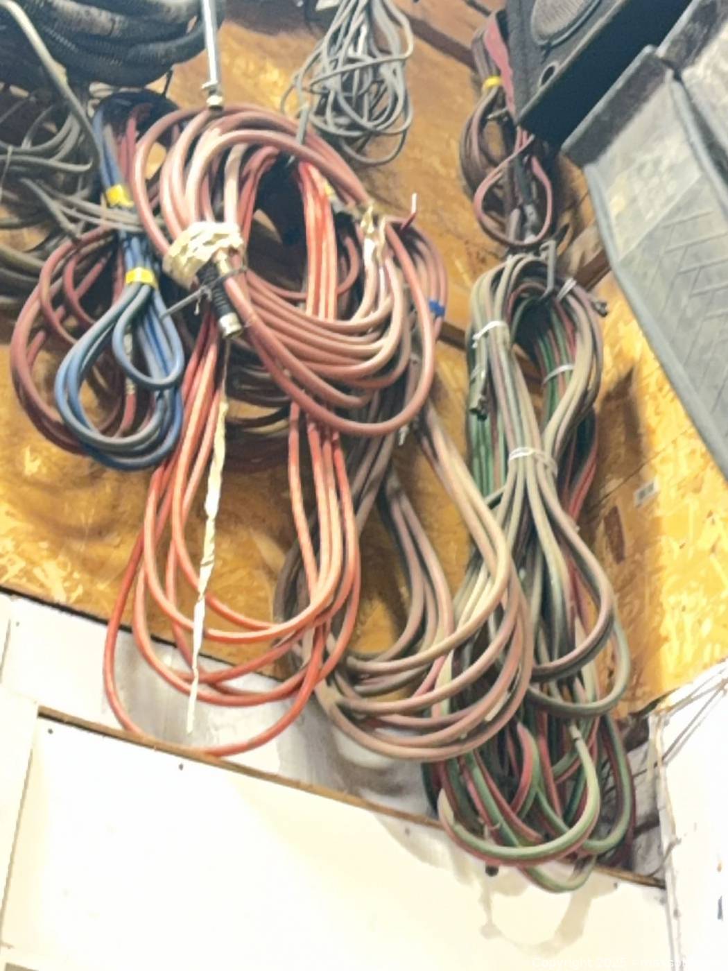 Coiled Welding and Air Hoses with Car Ramps | Maxsold