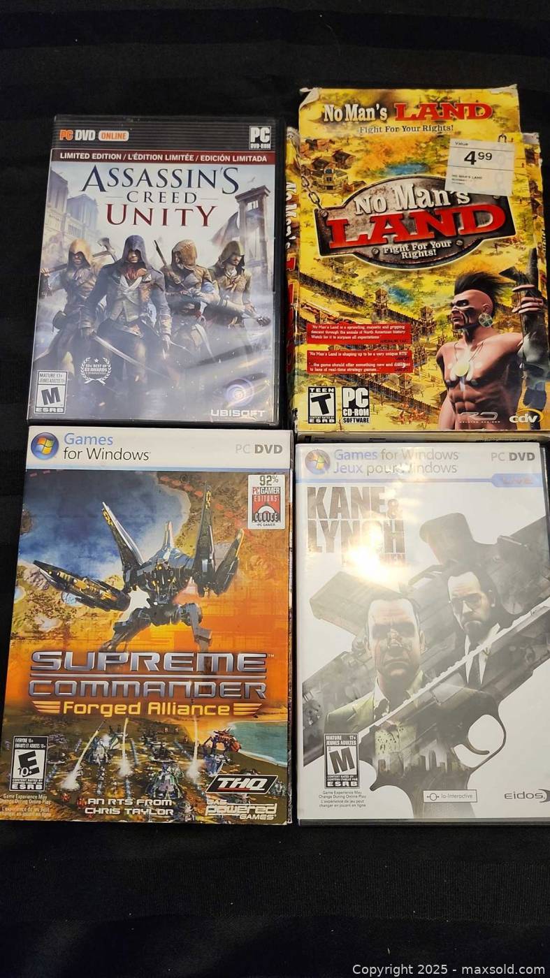 PC computer games collection | Maxsold