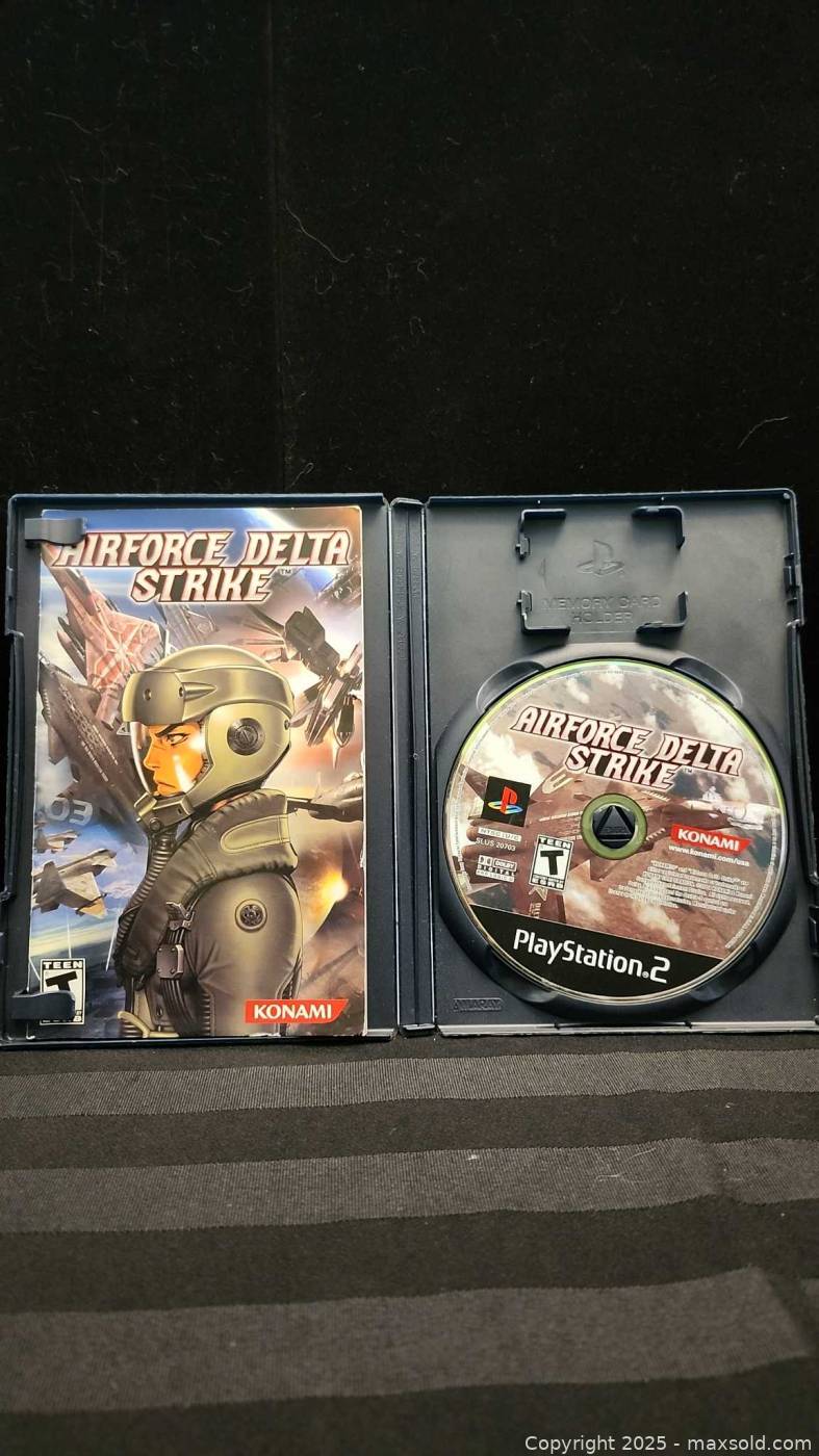 PlayStation 2 Airforce Delta Strike game | Maxsold