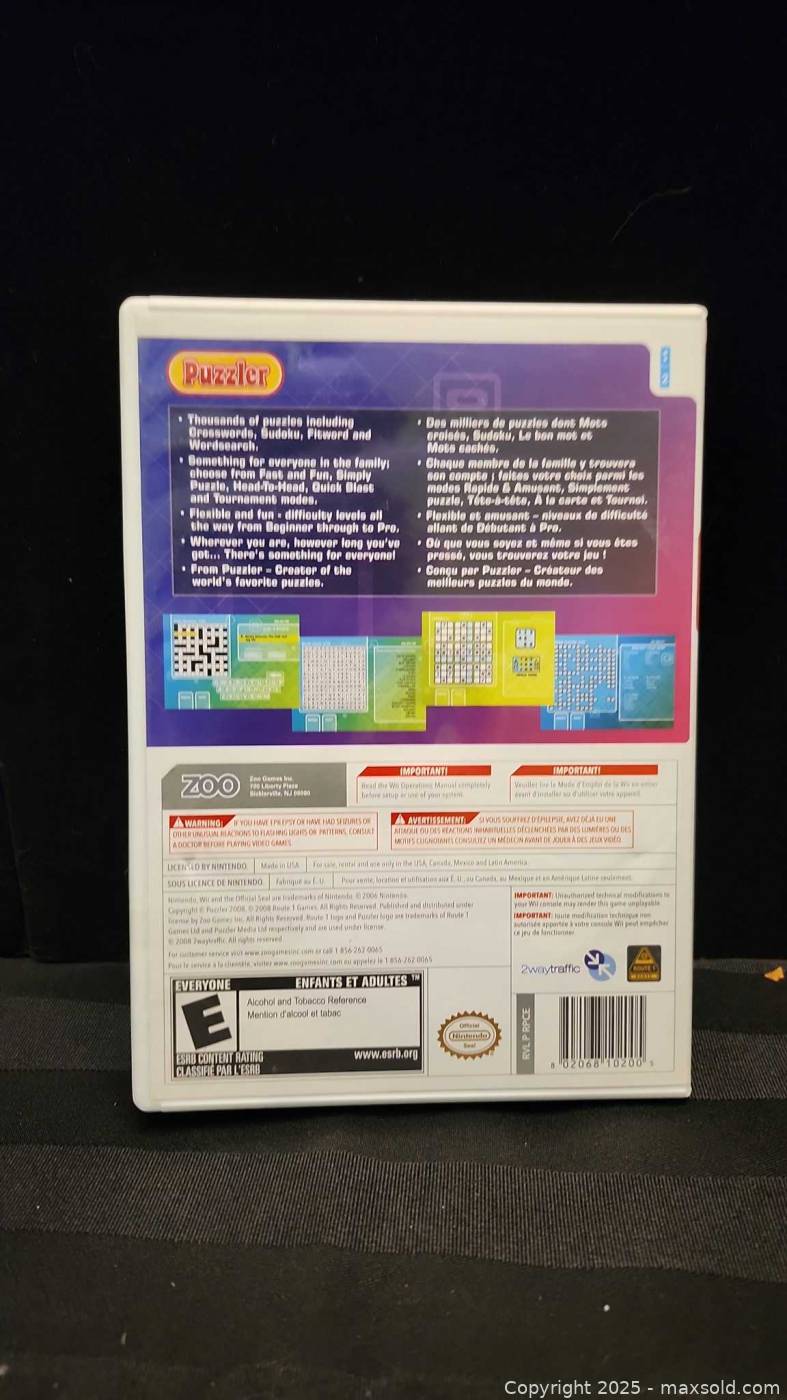 Wii games: Just Dance, LEGO Batman, Rubik's World, Puzzler Collection ...